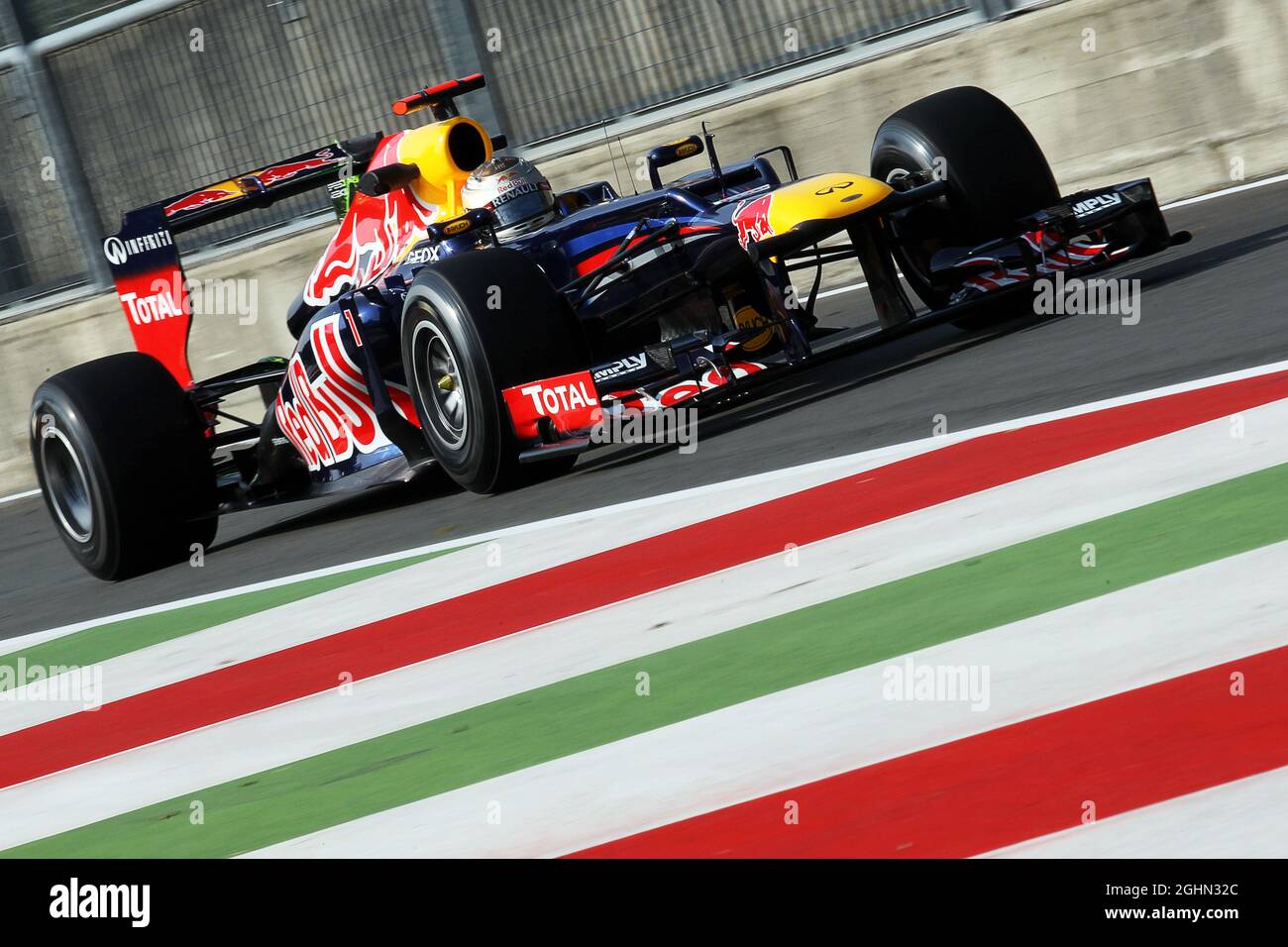 Sebastian Vettel (GER) Red Bull Racing RB8. 07.09.2012. Formula 1 World ...