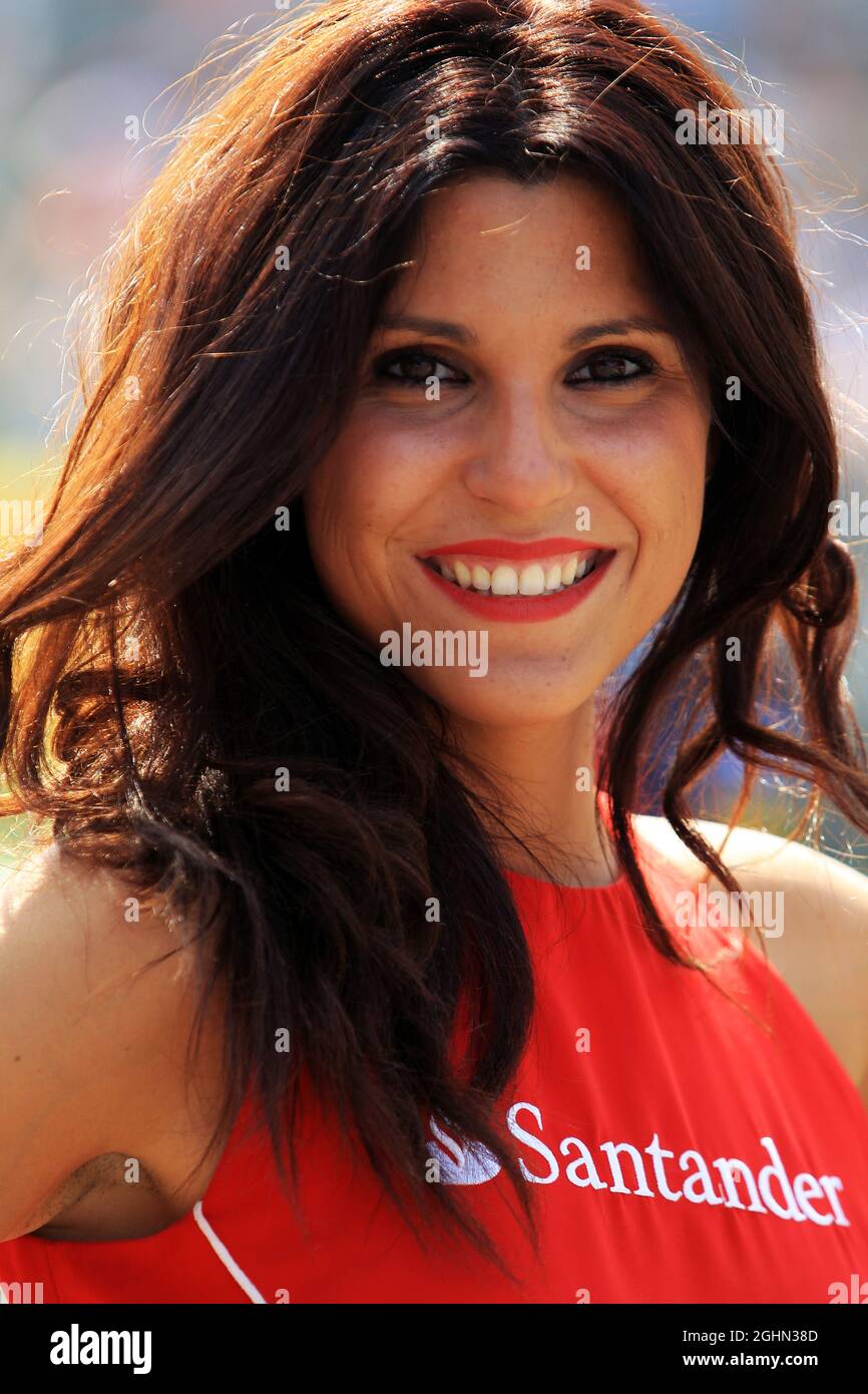 Grid girl. 09.09.2012. Formula 1 World Championship, Rd 13, Italian ...