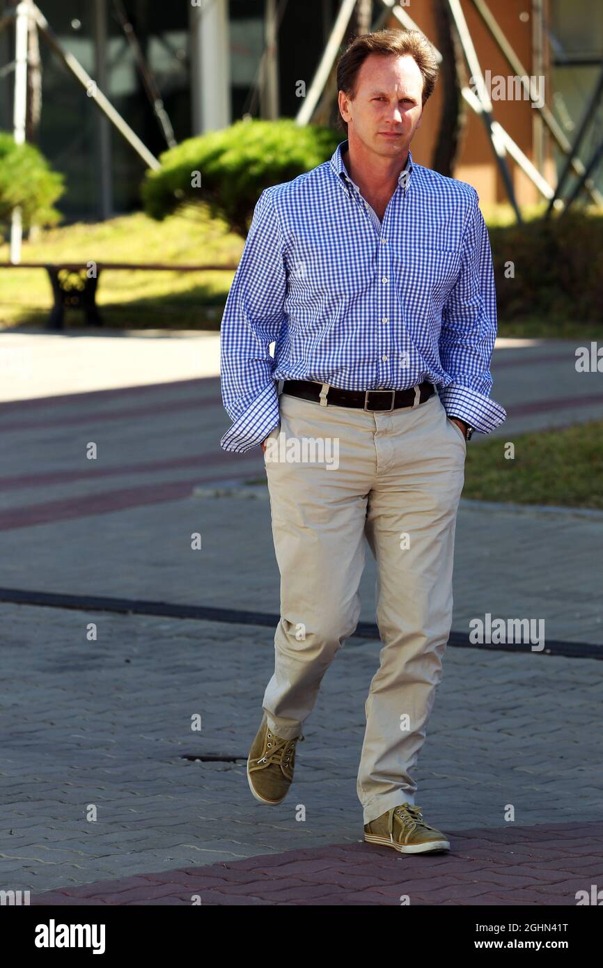 Christian Horner (GBR) Red Bull Racing Team Principal. 11.10.2012 ...