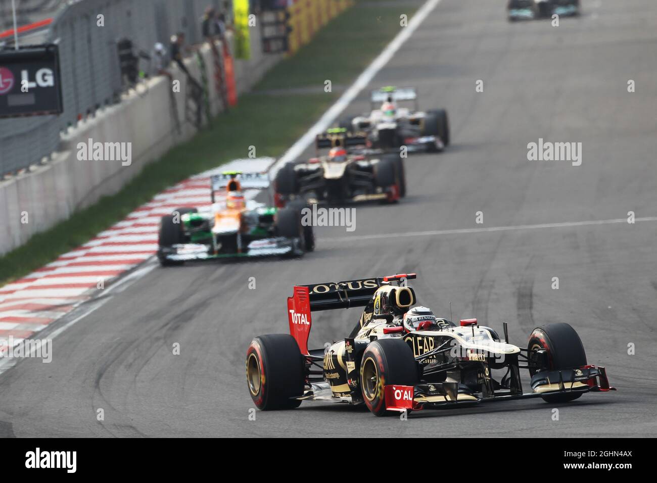 Kimi Raikkonen (FIN) Lotus F1 E20. 14.10.2012. Formula 1 World Championship, Rd 16, Korean Grand ...