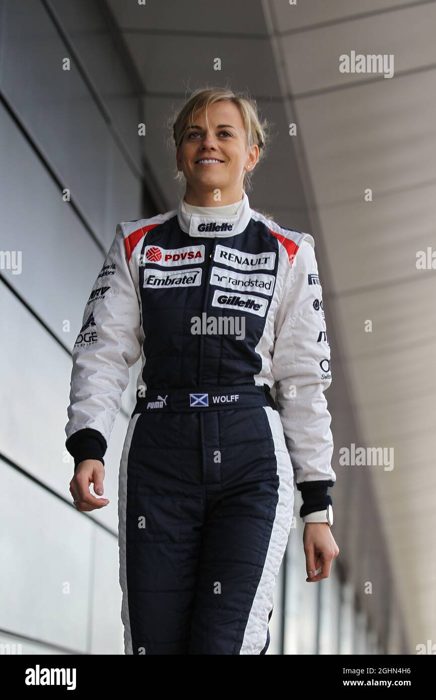 Susie Wolff (GBR), Drivers the Williams FW33 17.10.2012. Williams F1 ...