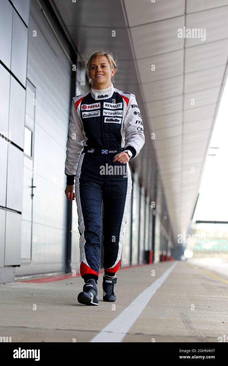 Susie Wolff (GBR), drives the Williams FW33 17.10.2012. Williams F1 ...