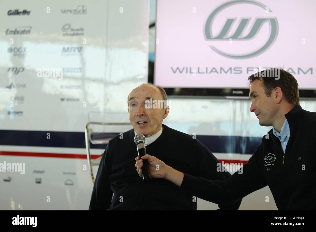 Frank williams williams team owner hi-res stock photography and images ...