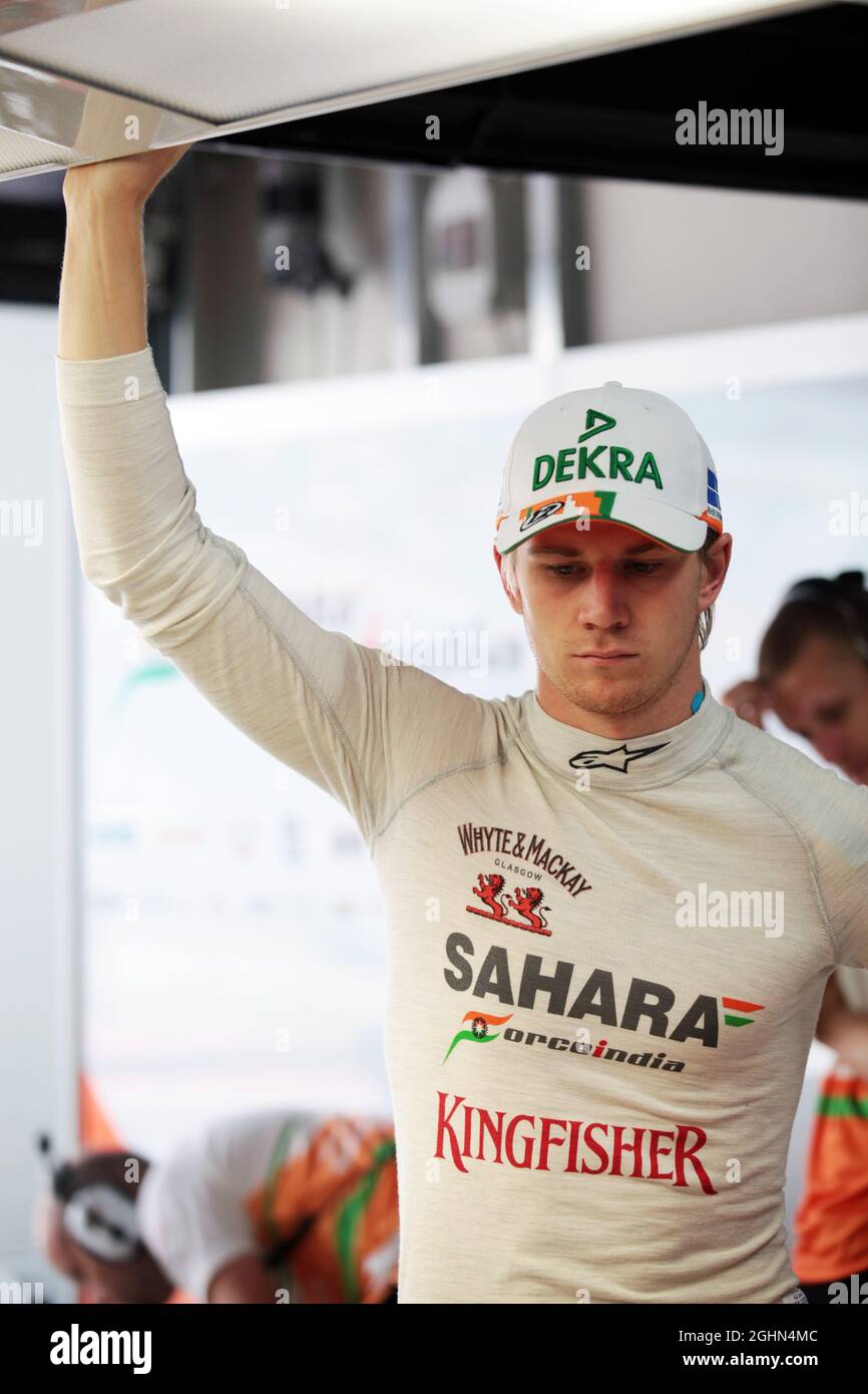 Nico Hulkenberg (GER) Sahara Force India F1. 27.10.2012. Formula 1 World Championship, Rd 17 ...