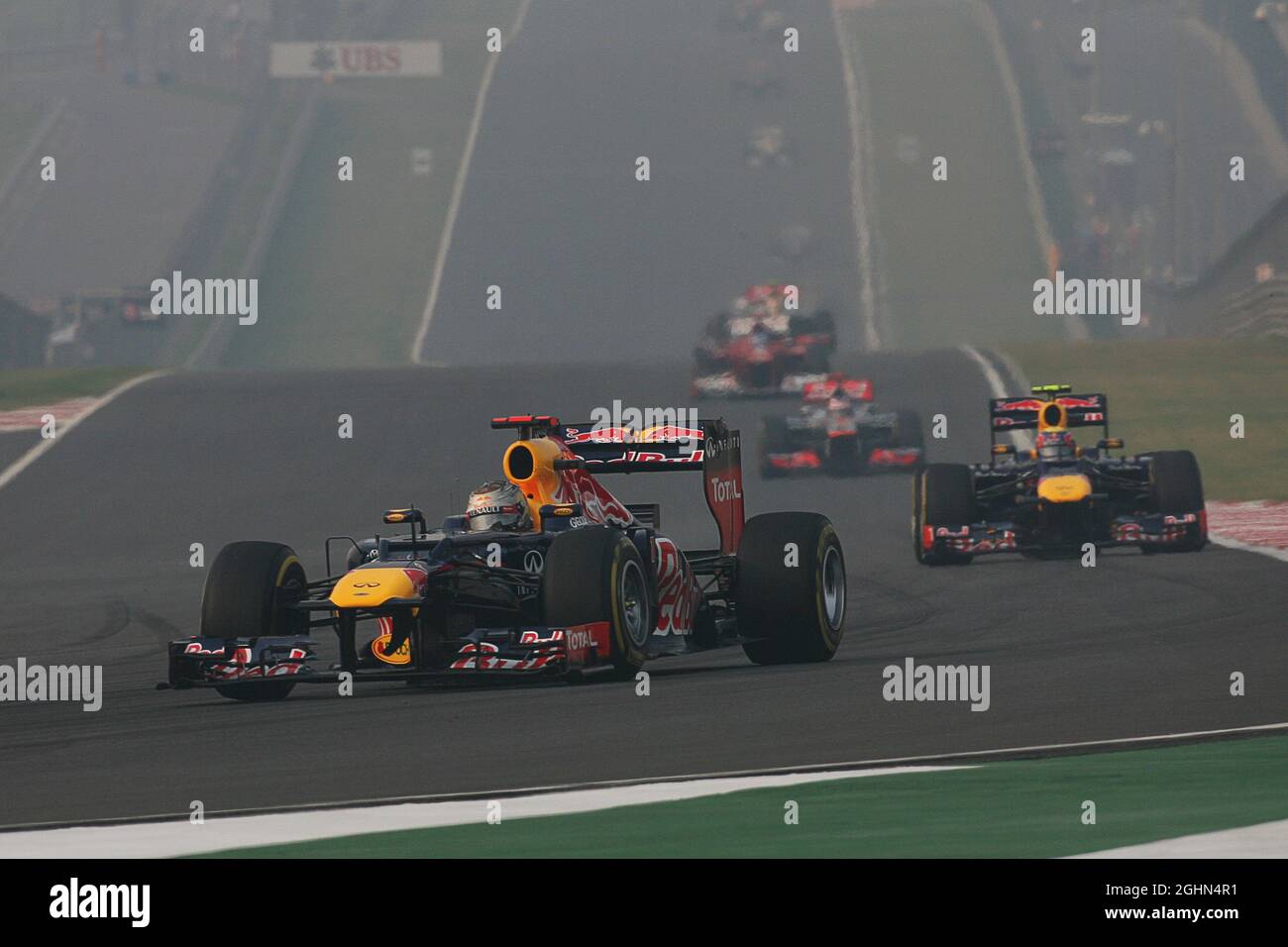 Red bull racing rb8 team mate sebastian vettel hi-res stock photography ...