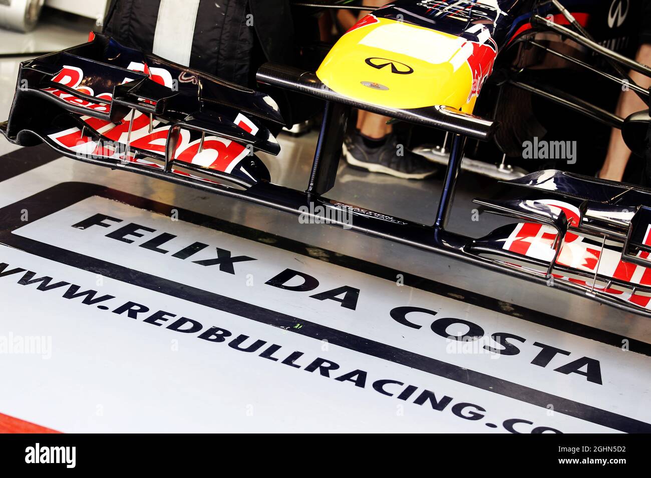 Antonio felix da costa por red bull racing test driver hi-res stock ...
