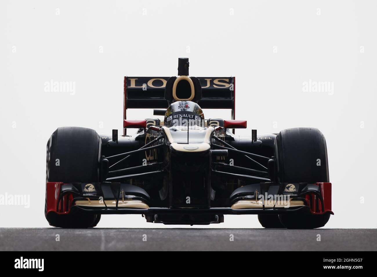 Davide Valsecchi (ITA) Lotus F1 E20 Test Driver. 08.11.2012. Formula 1 ...