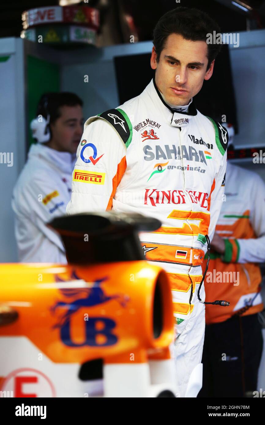 Adrian Sutil (GER) Sahara Force India F1. 01.03.2013. Formula One ...