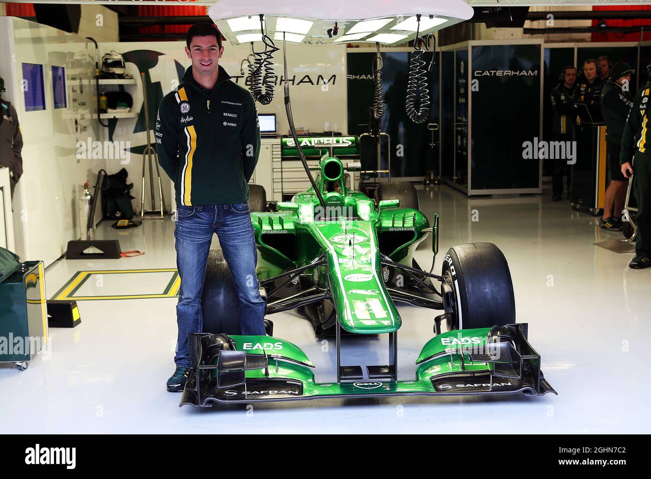 Caterham f1 reserve driver hi-res stock photography and images - Alamy