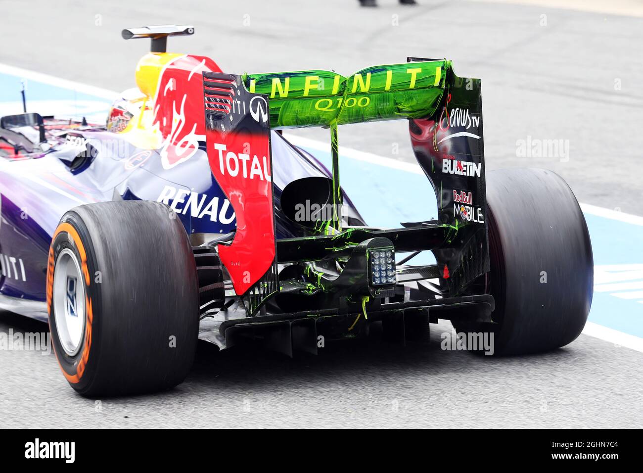 Red bull racing rb9 rear diffuser hi-res stock photography and images ...