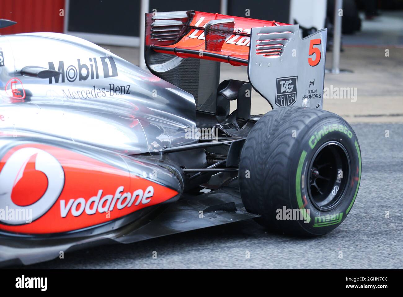 Mclaren mp4 28 rear suspension detail hi-res stock photography and ...