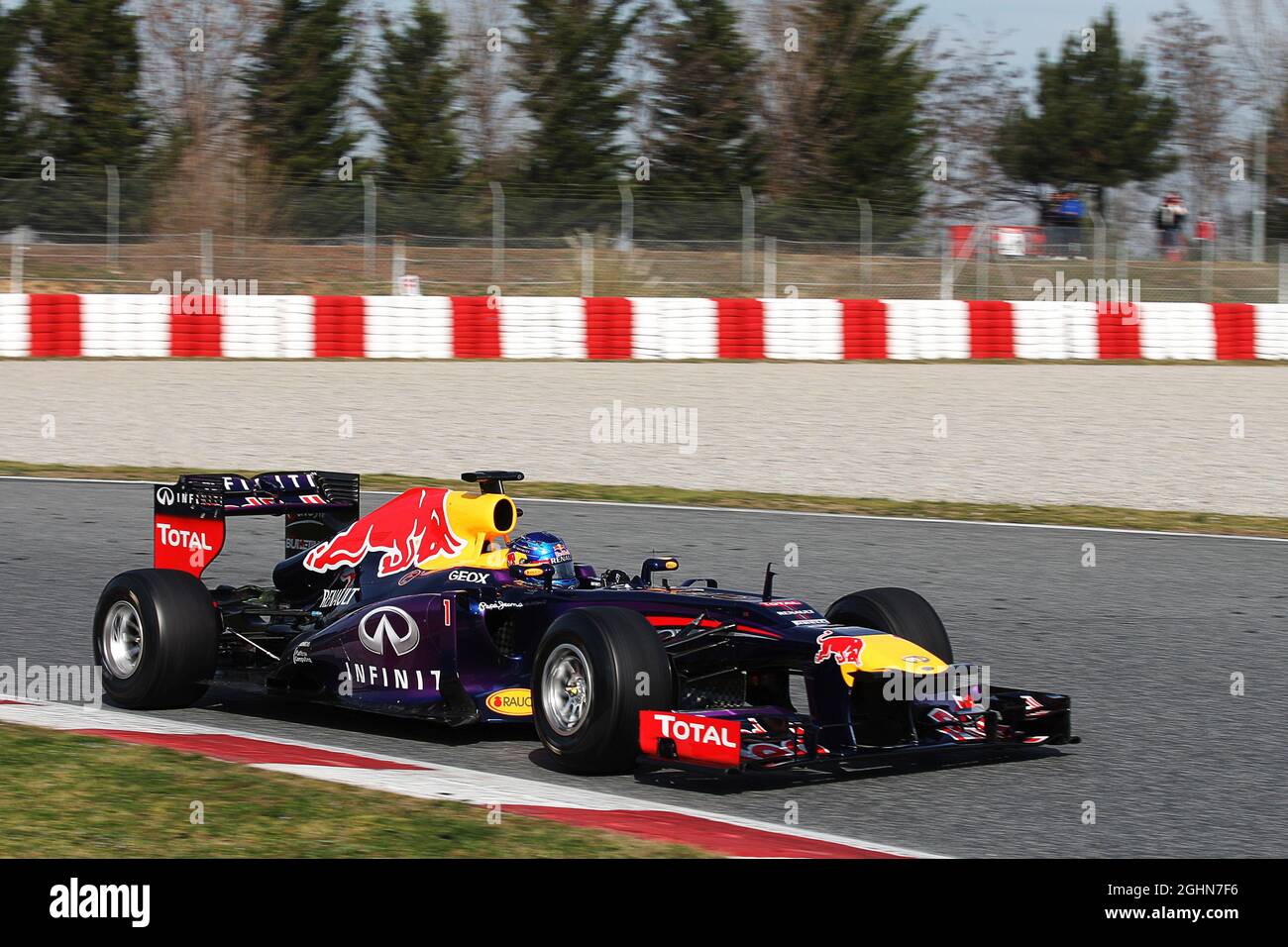 Sebastian Vettel (GER) Red Bull Racing RB9. 03.03.2013. Formula One ...
