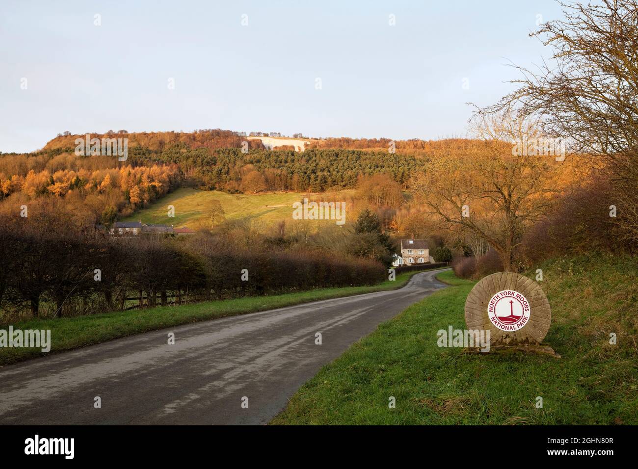 Kilburn in north york moors national park hi-res stock photography and ...
