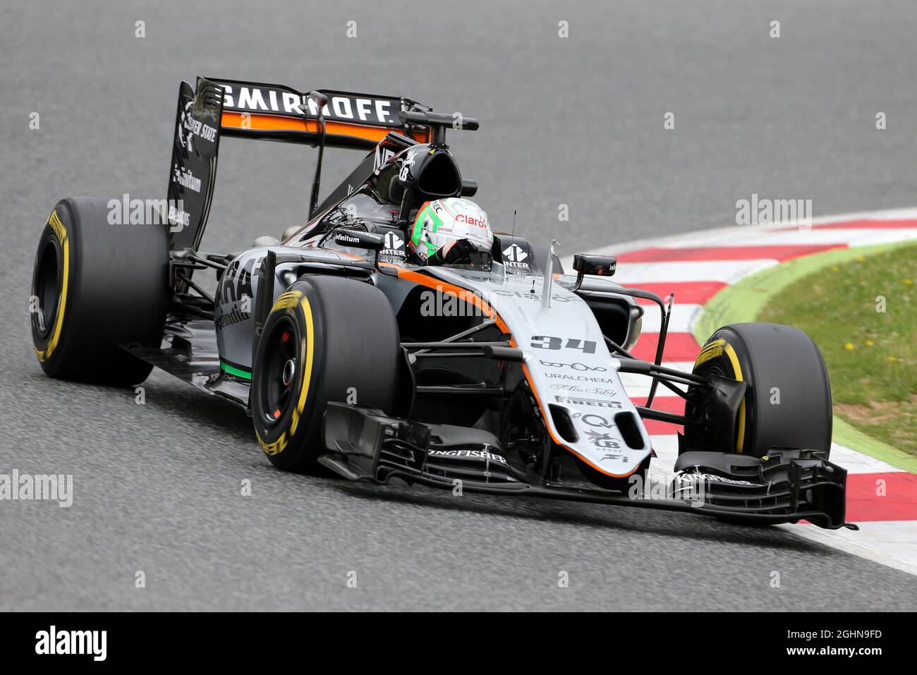 Alfonso Celis Jr (MEX) Sahara Force India F1 VJM09 Development Driver ...