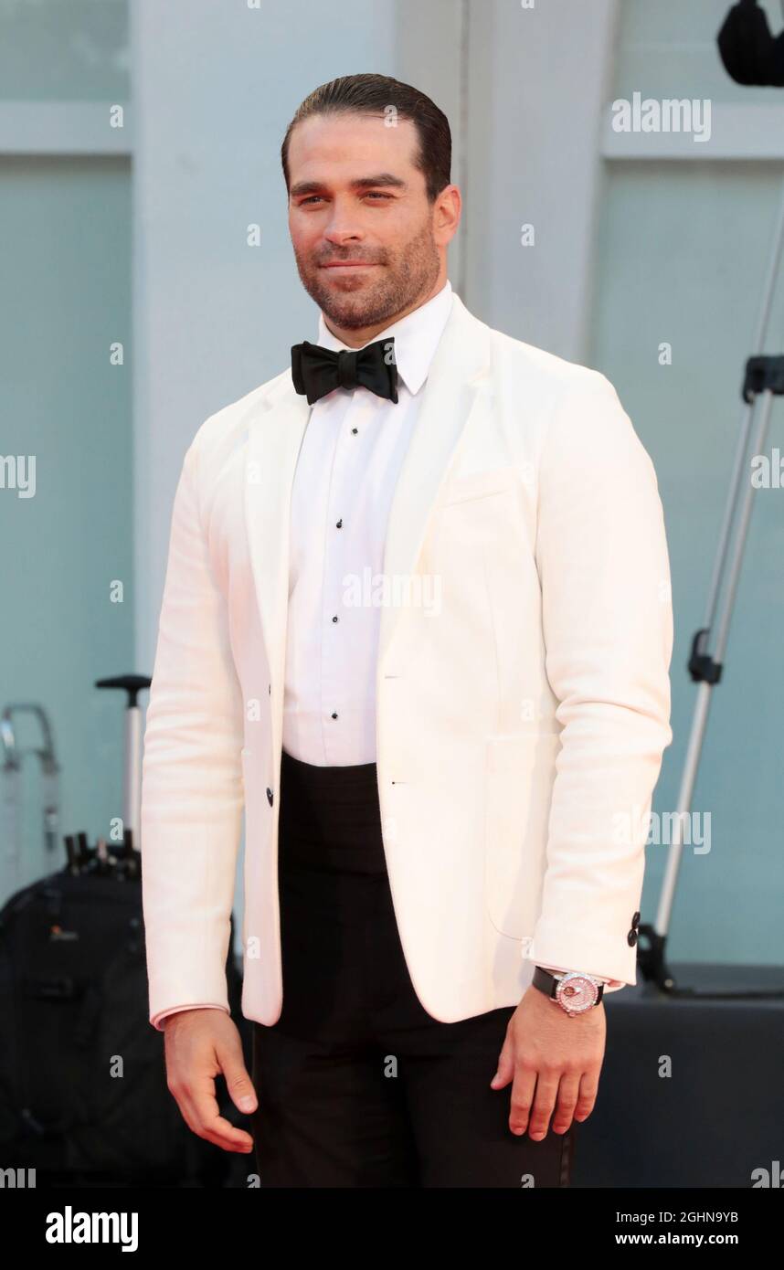 Venice, Italy. 06th Sep, 2021. Alejandro Nones attends the red carpet ...