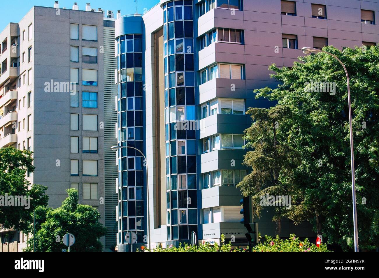 Seville Spain September 04, 2021 Building located in the city of ...