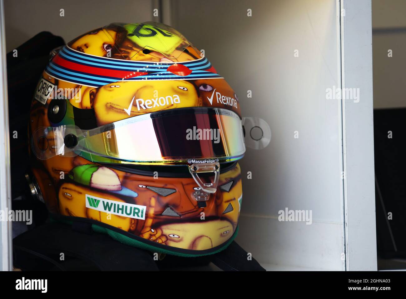 The helmet of felipe massa hi-res stock photography and images - Alamy