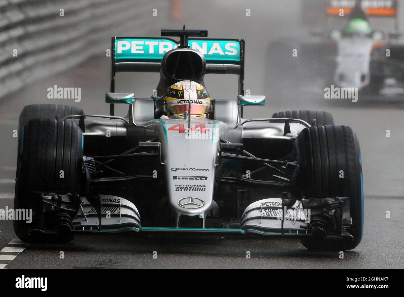 Lewis Hamilton (GBR) Mercedes AMG F1 W07 Hybrid. 29.05.2015. Formula 1 ...