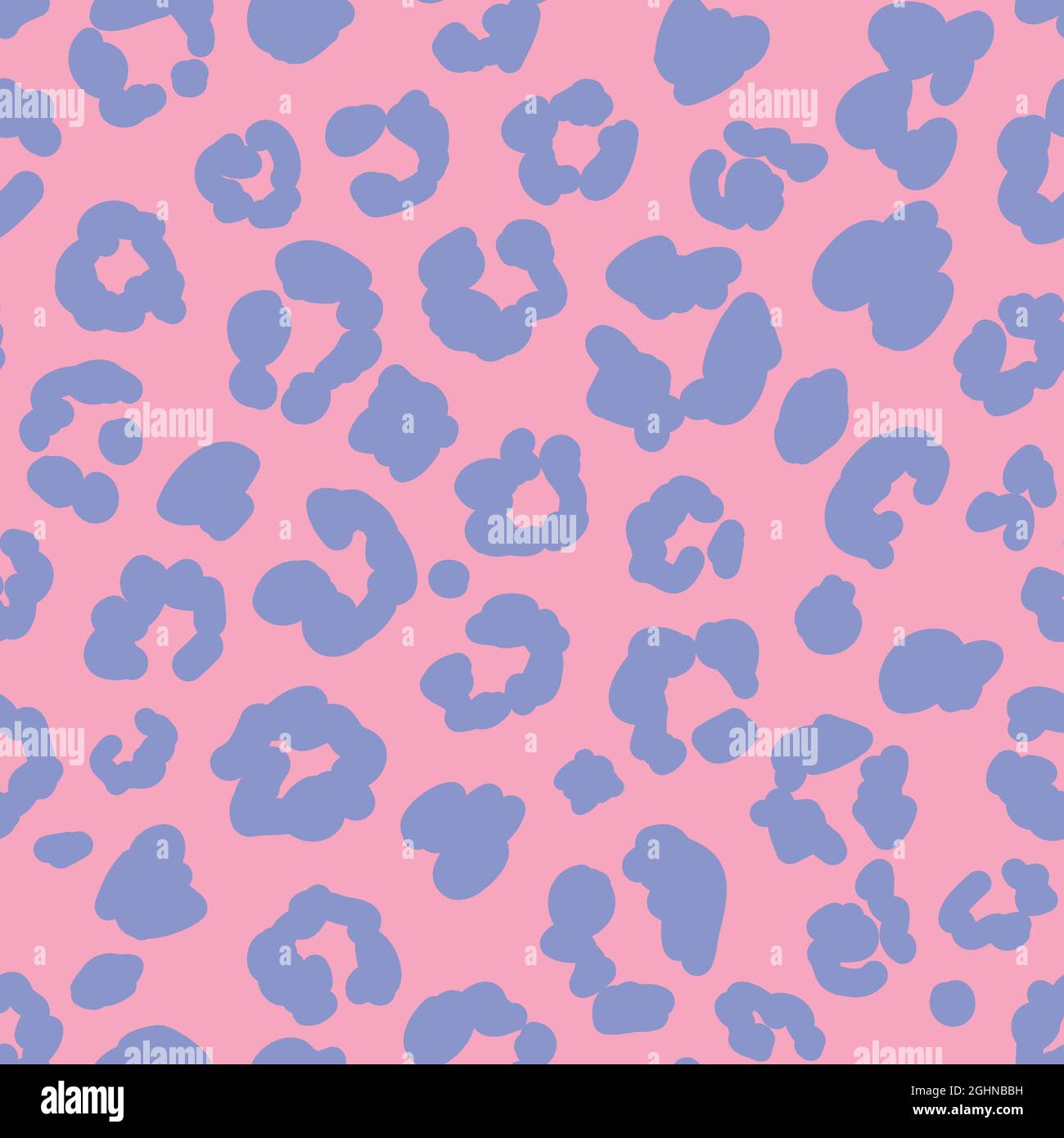 Seamless pattern animal print leopard skin, color fantasy wildlife ...