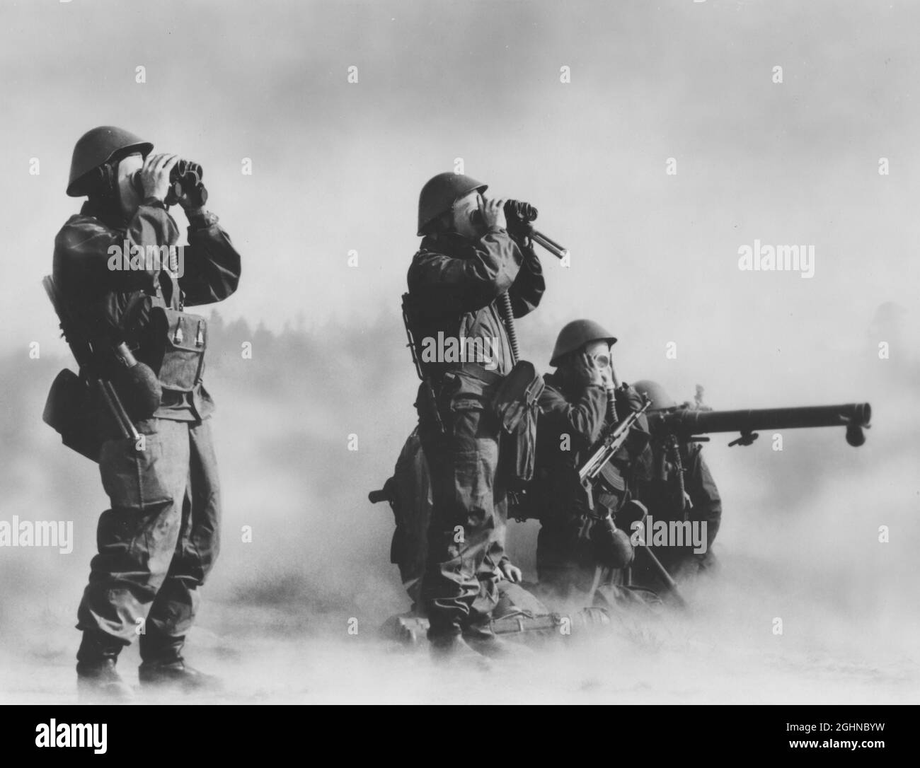 East German people's militia Stock Photo - Alamy