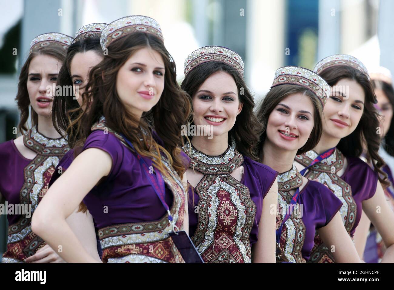 Grid girls. 18.06.2016. Formula 1 World Championship, Rd 8, European ...