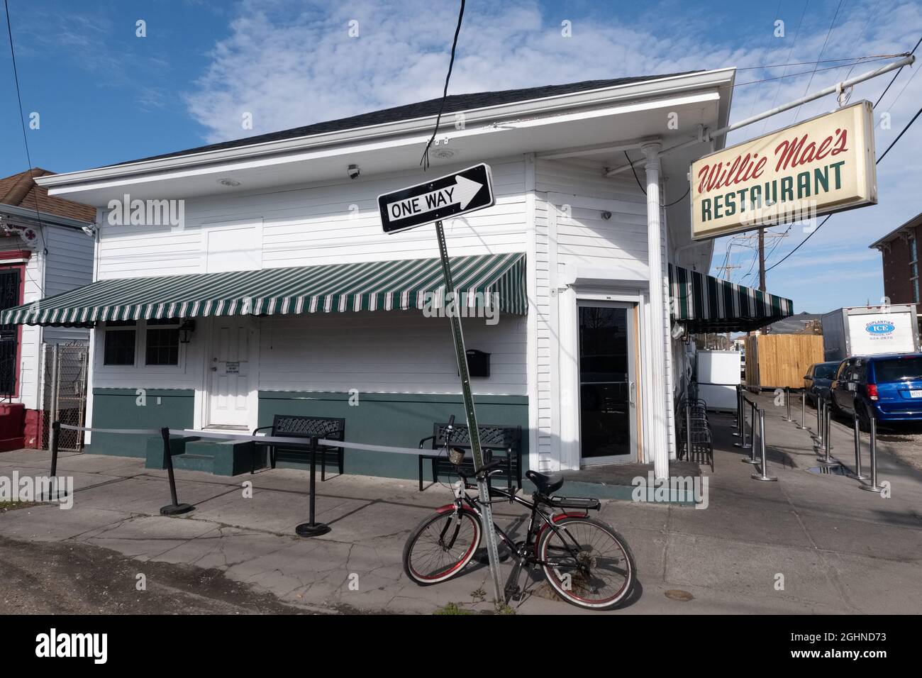 NEW ORLEANS, LA, USA - JANUARY 28, 2020: Willie Mae's Restaurant in New ...