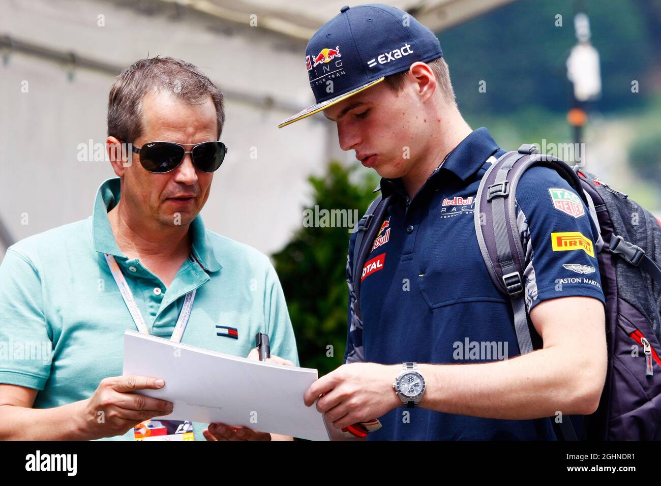 Max verstappen austria fans hi-res stock photography and images - Alamy