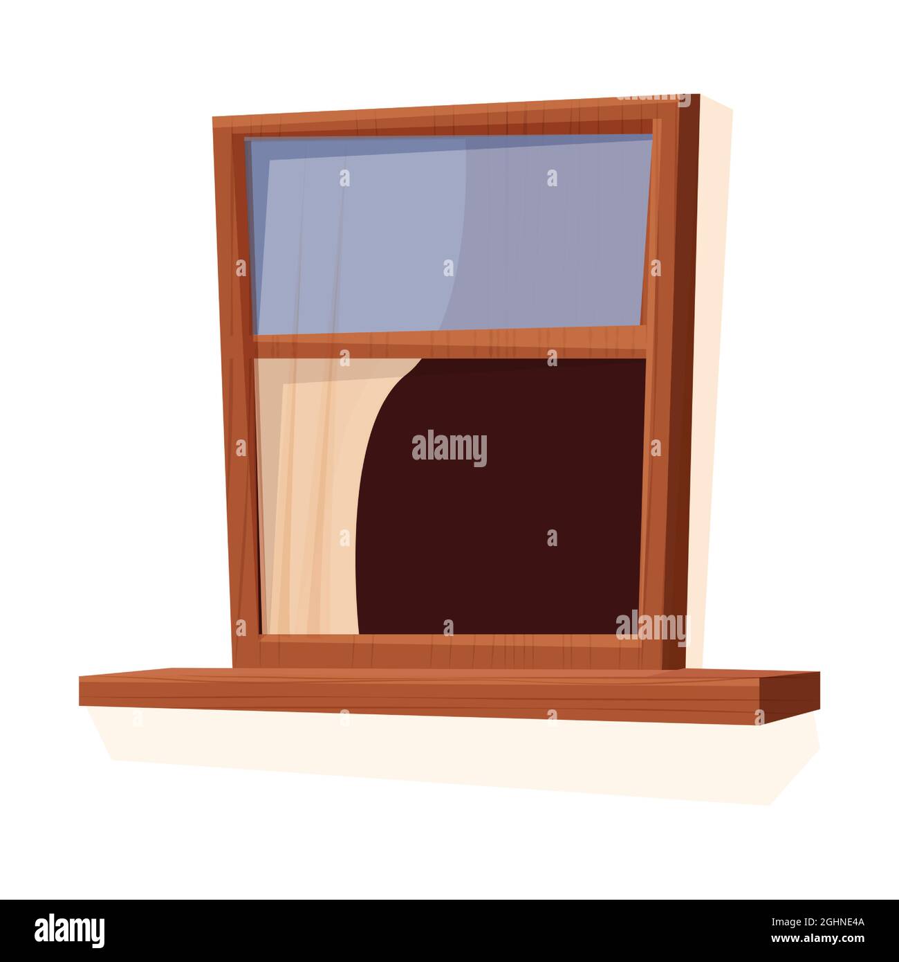 Cartoon window hi-res stock photography and images - Alamy