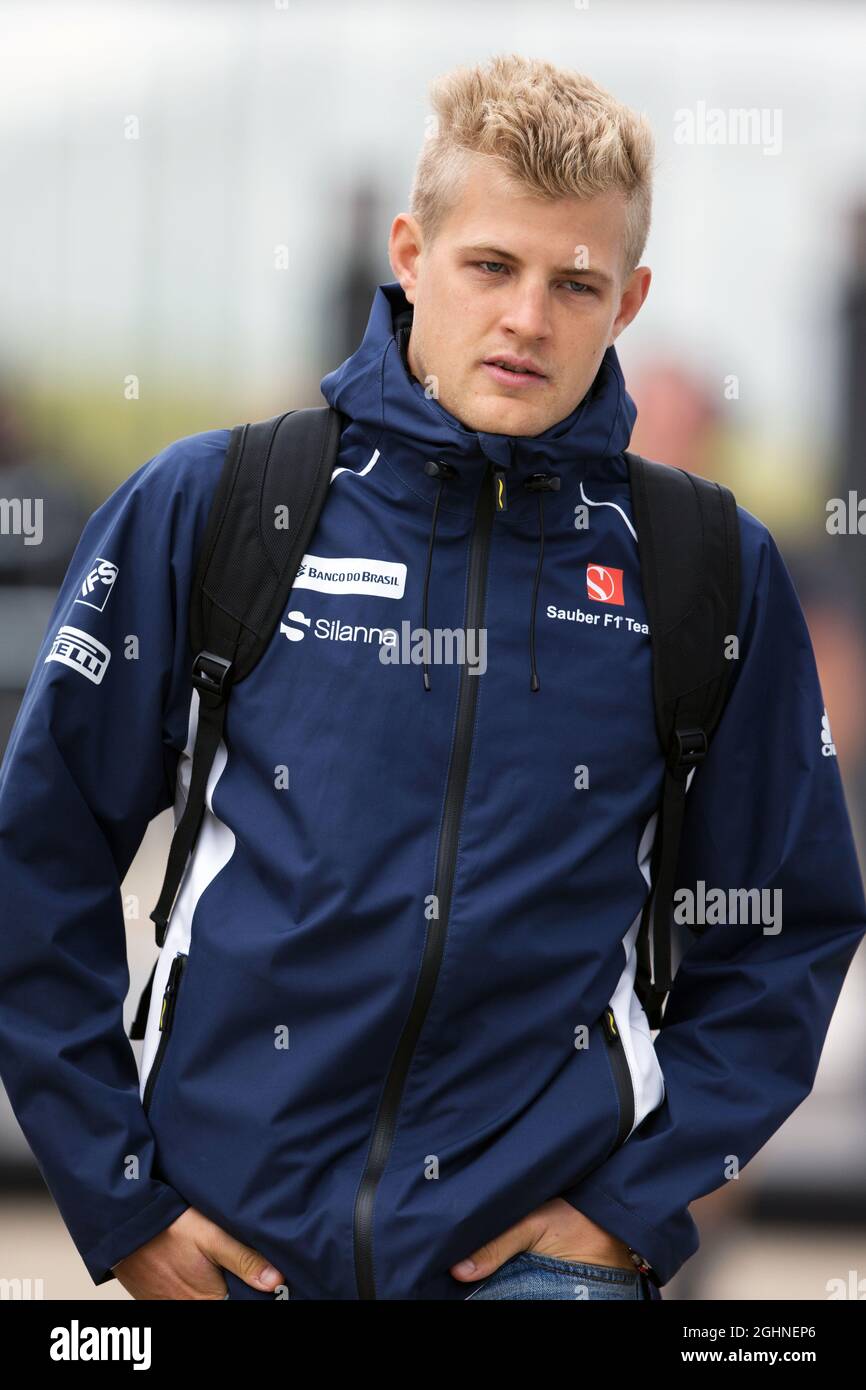 Marcus Ericsson (SWE) Sauber F1 Team. 08.07.2016. Formula 1 World ...