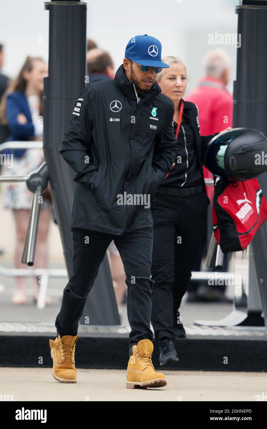 Lewis Hamilton (GBR) Mercedes AMG F1. 08.07.2016. Formula 1 World ...