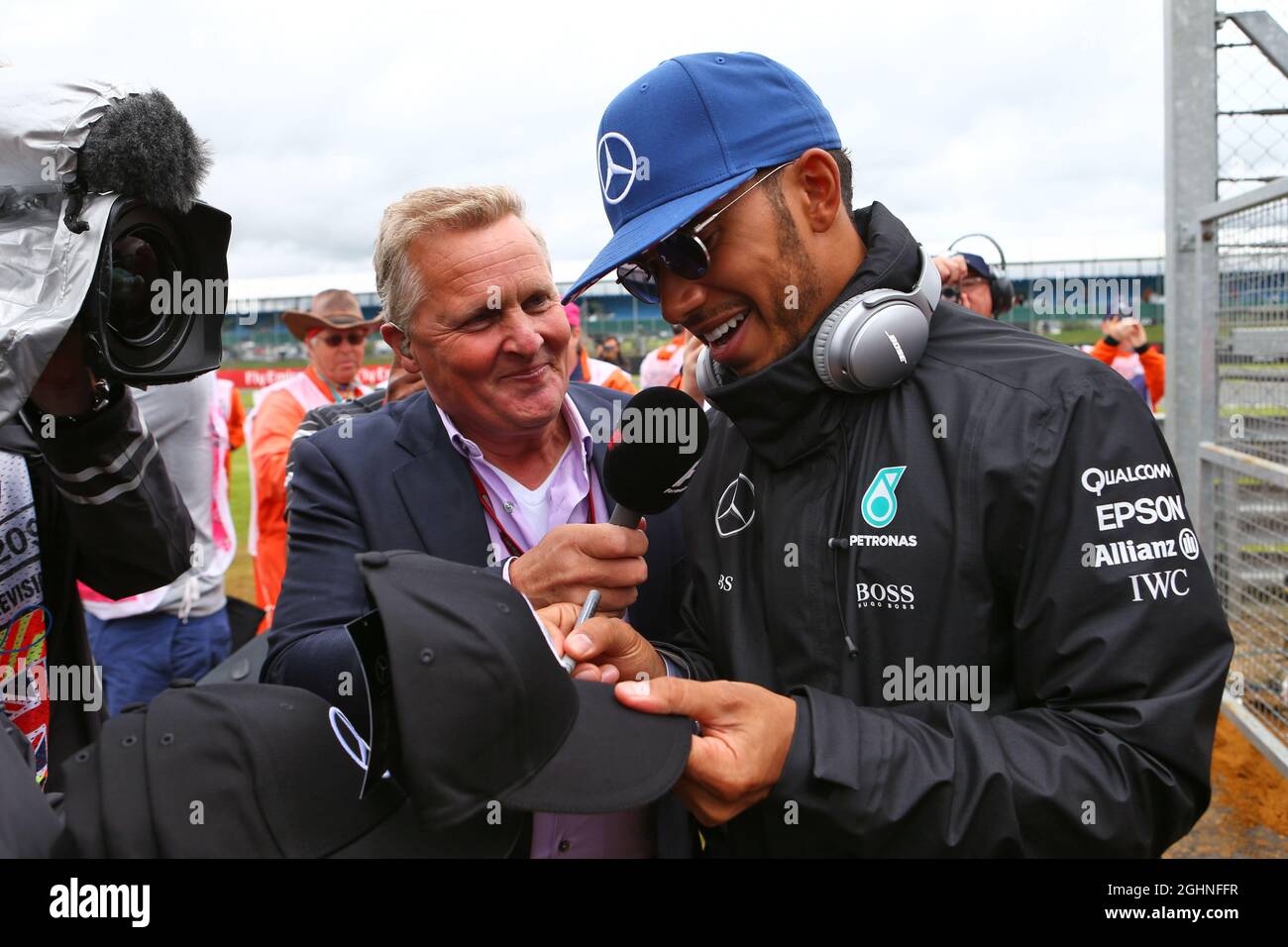 Sky sports f1 presenter on drivers parade hi-res stock photography and ...