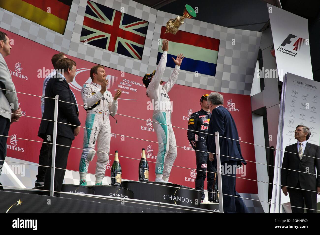 Mercedes amg f1 race winner max verstappen hi-res stock photography and ...