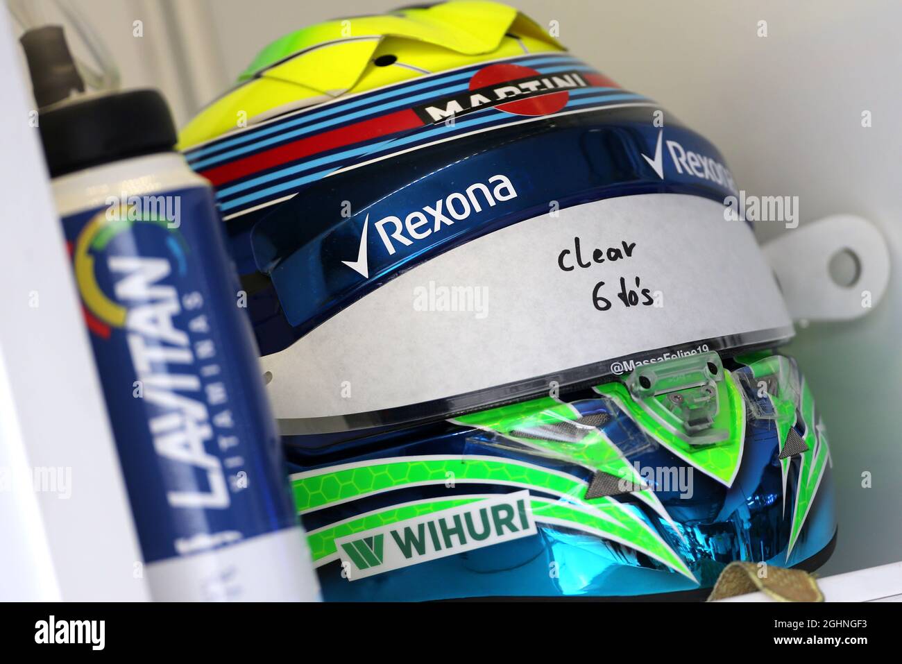 The helmet of felipe massa hi-res stock photography and images - Alamy