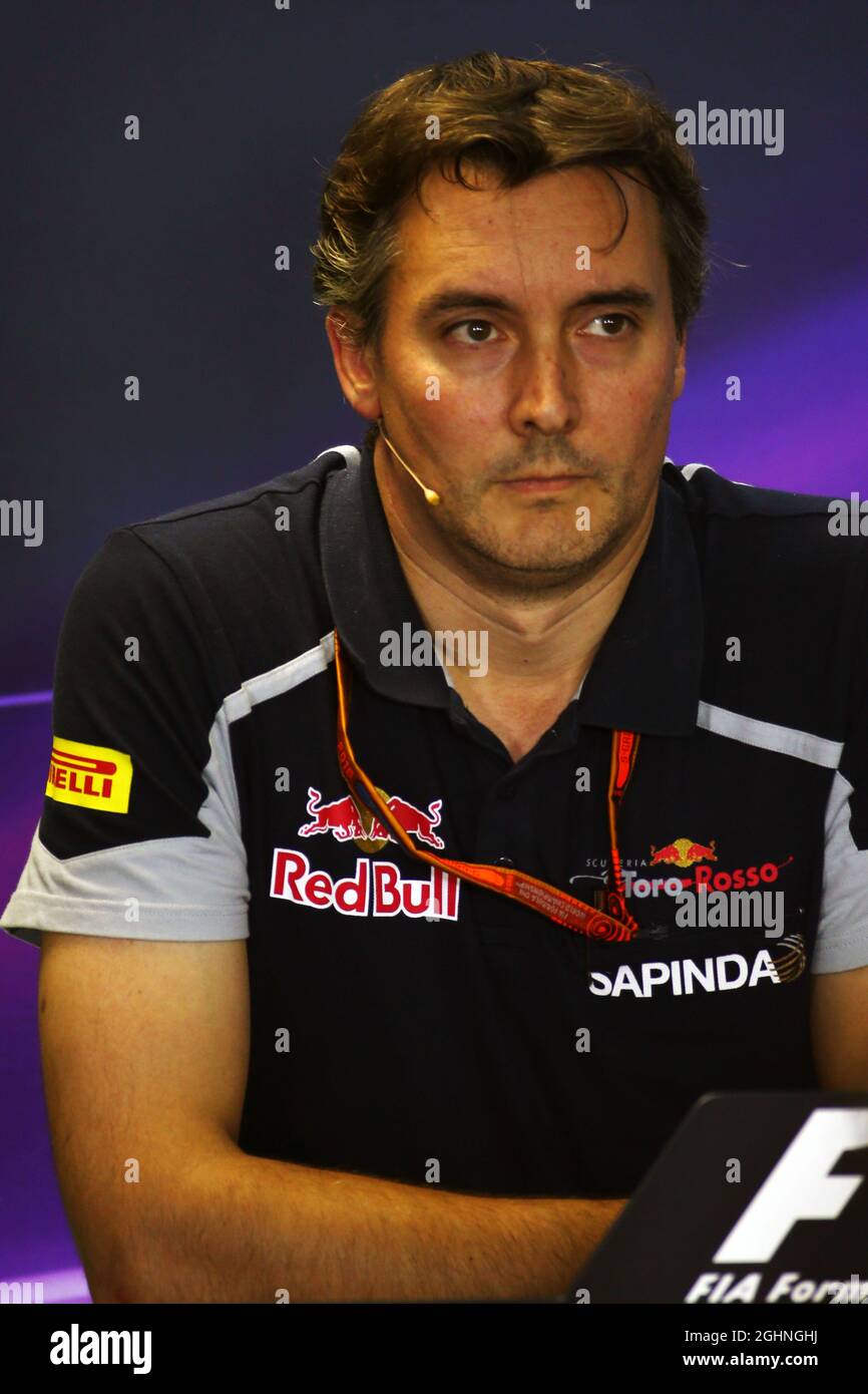 The fia press conference james key hi-res stock photography and images ...