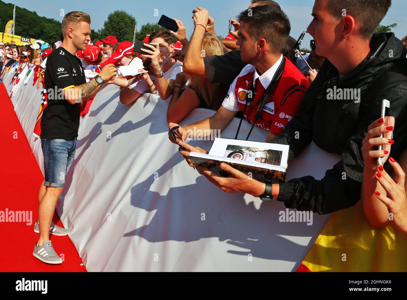 Renault sport f1 team fans banner hi-res stock photography and images ...