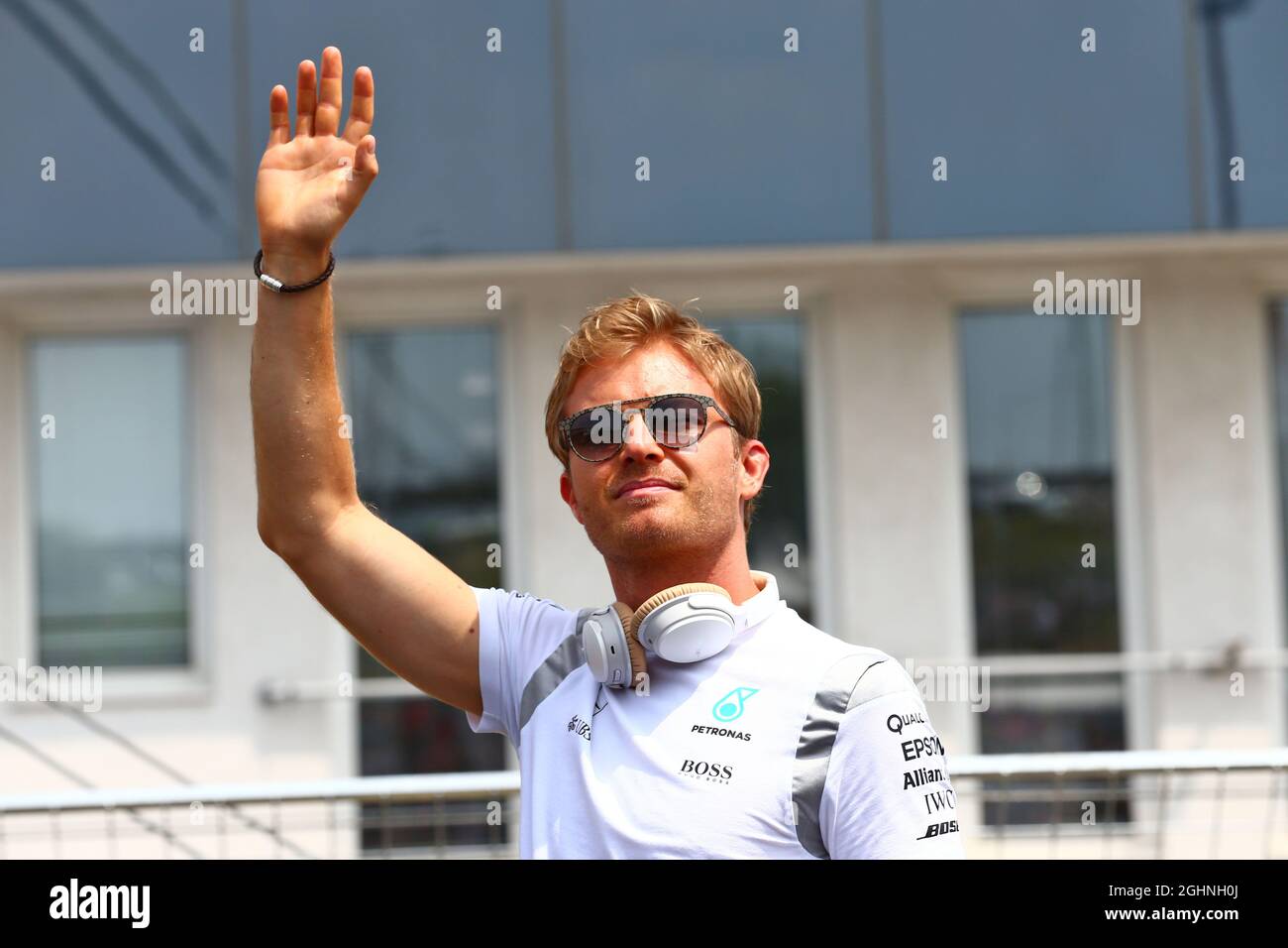 F1 drivers budapest hi-res stock photography and images - Alamy