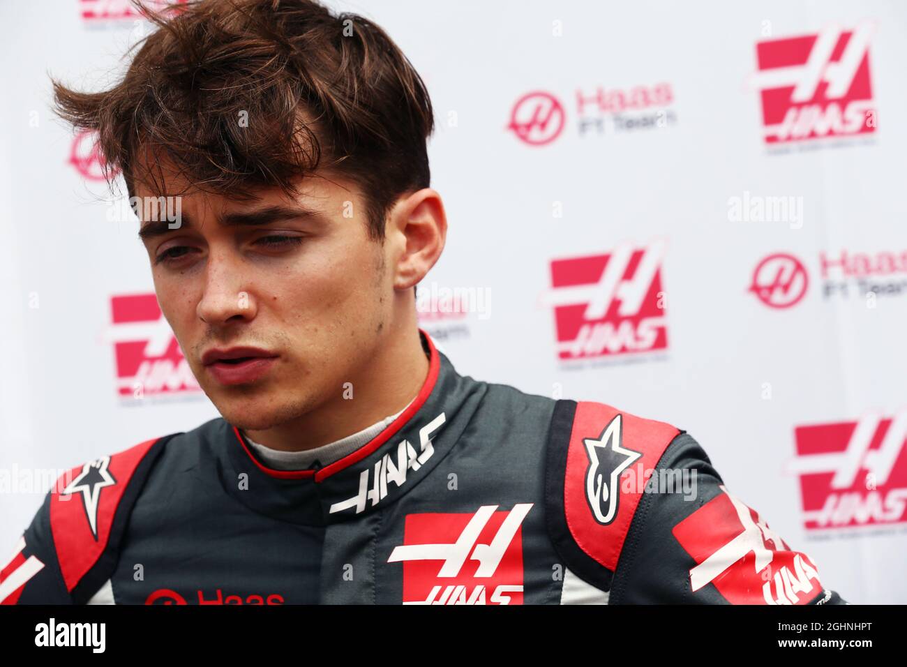 Haas f1 team test driver hi-res stock photography and images - Alamy