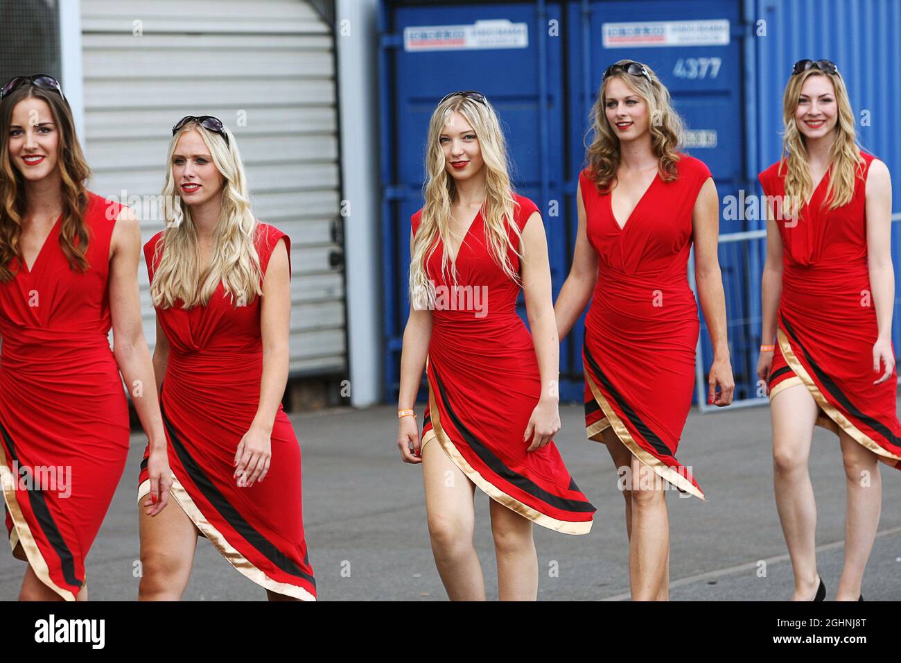 Grid girls. 30.07.2016. Formula 1 World Championship, Rd 12, German ...