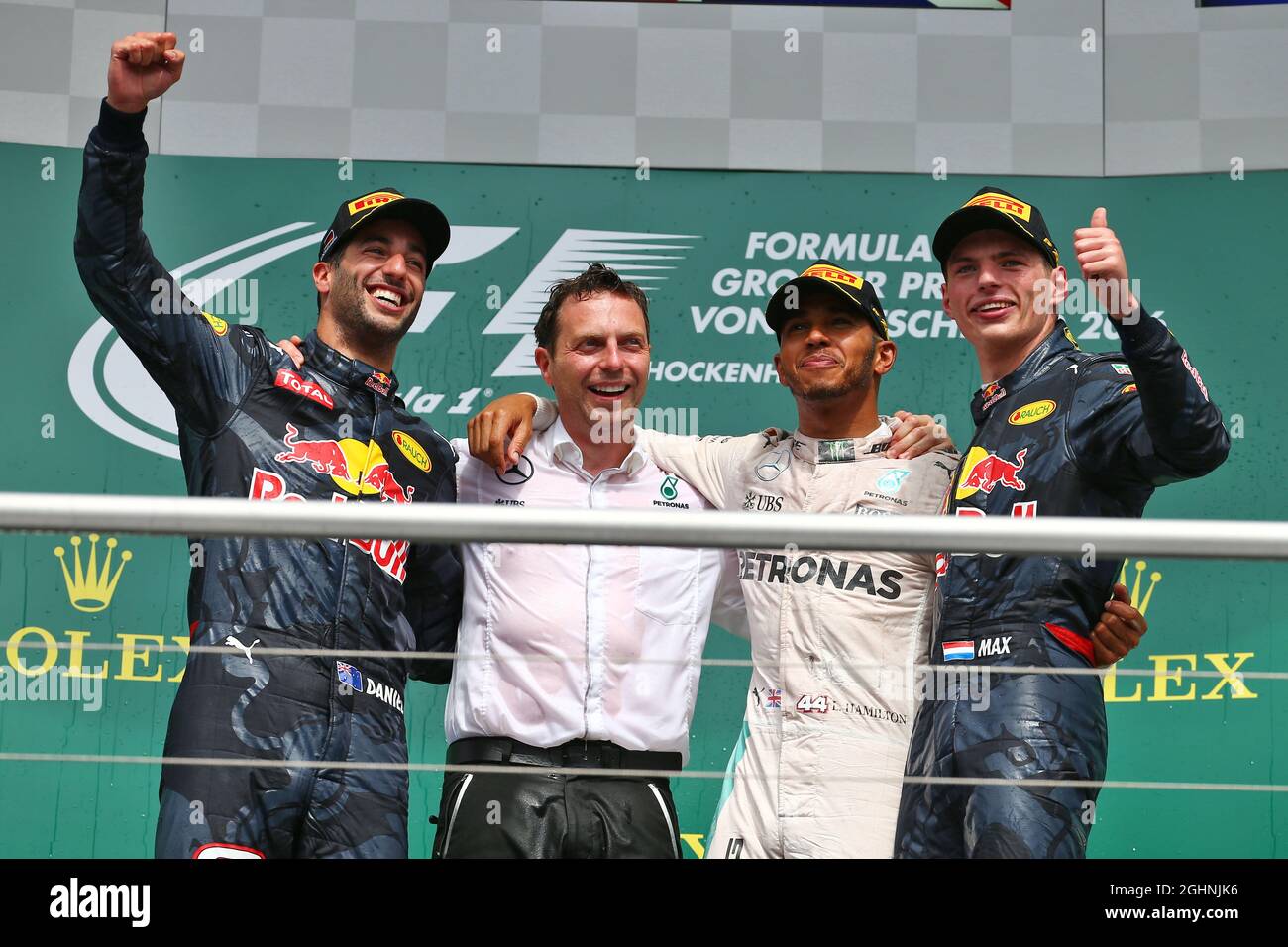 Mercedes amg f1 race winner max verstappen hi-res stock photography and ...