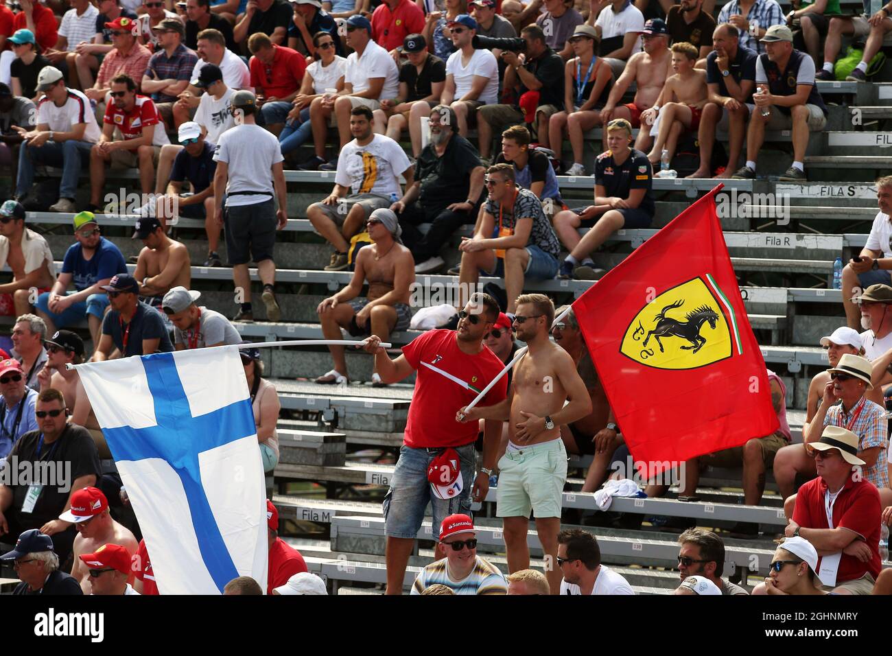 Ferrari fans hi-res stock photography and images - Alamy