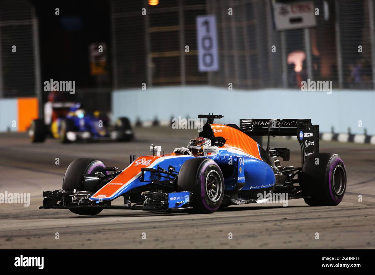 Pascal Wehrlein (GER) Manor Racing MRT05. 18.09.2016. Formula 1 World ...