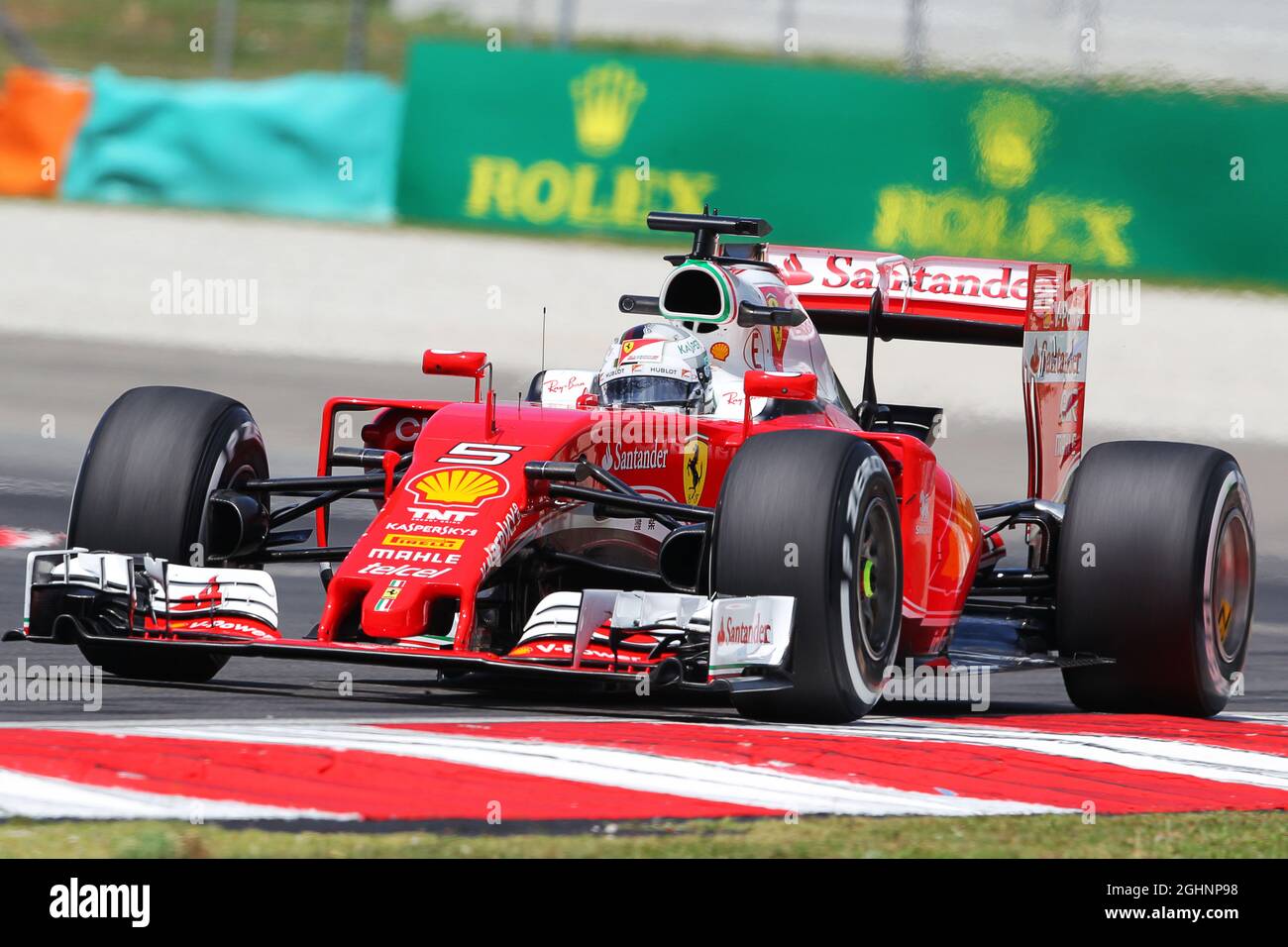 Sebastian Vettel (GER) Ferrari SF16-H. 30.09.2016. Formula 1 World ...