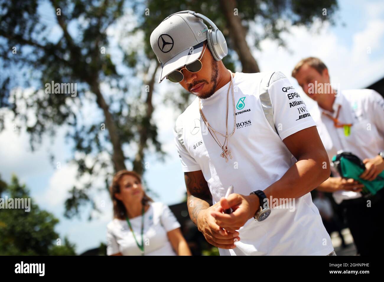 Lewis Hamilton (GBR) Mercedes AMG F1. 02.10.2016. Formula 1 World ...