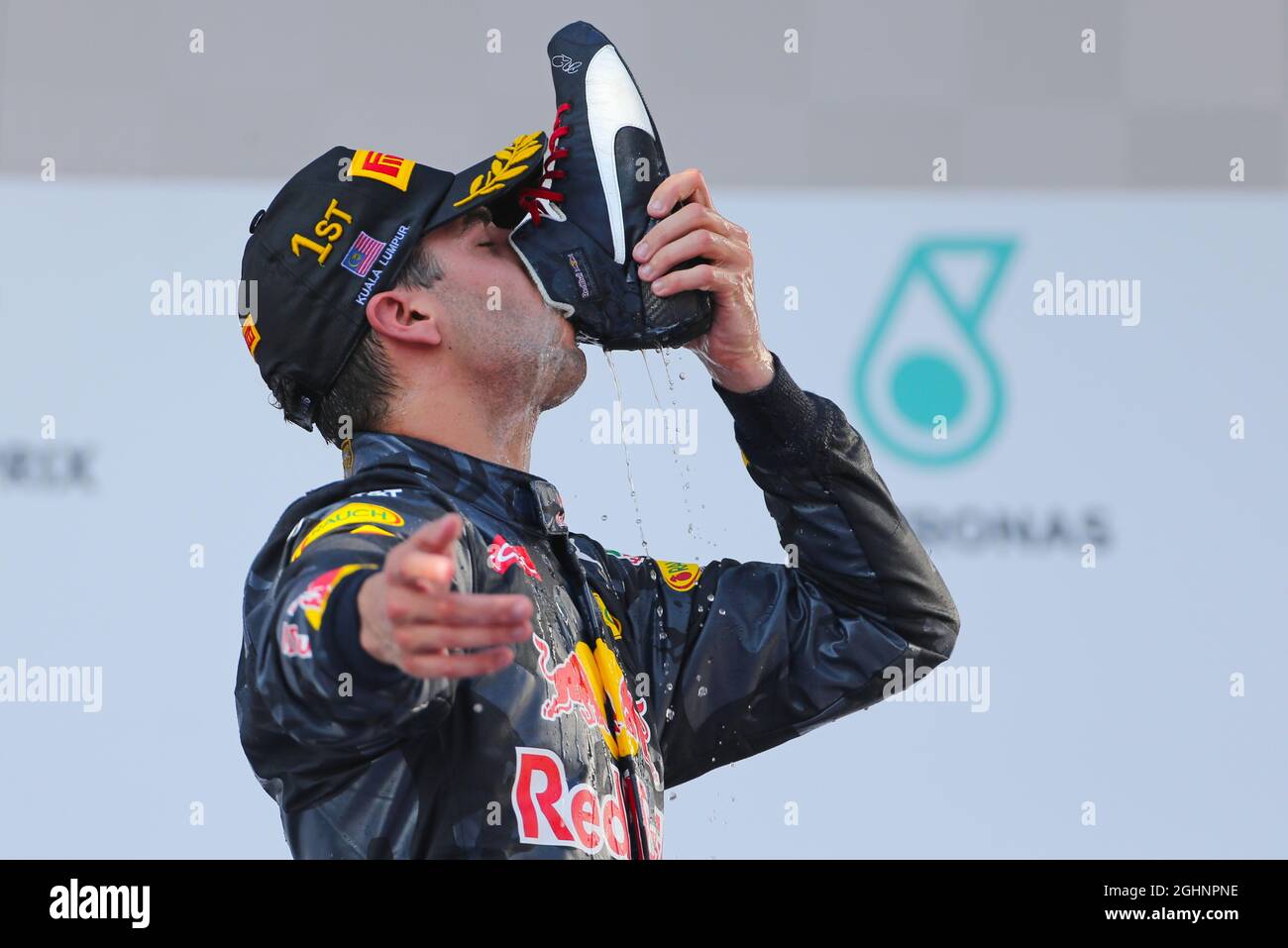 Drinking from racing boot hi-res stock photography and images - Alamy