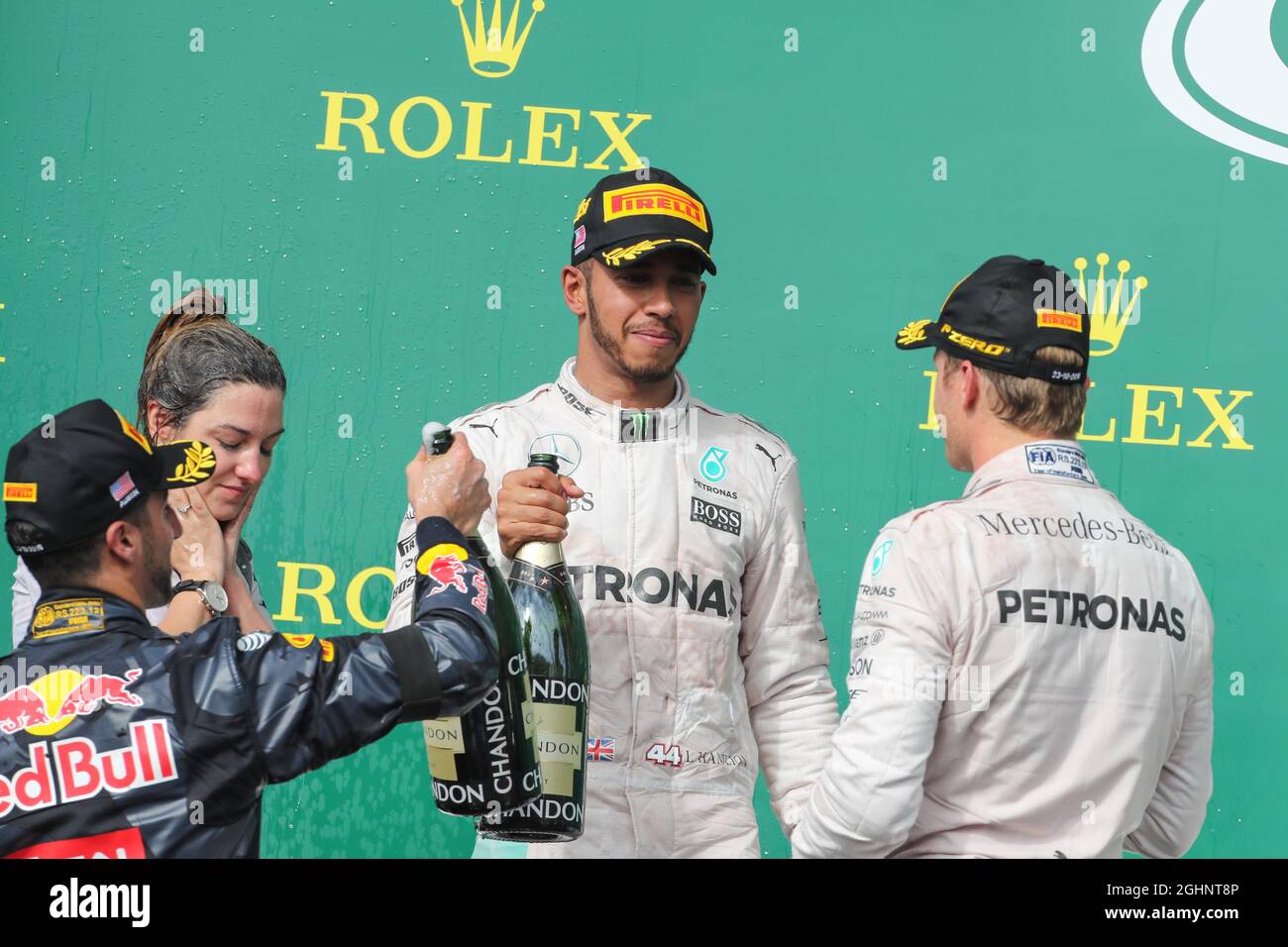 Mercedes amg f1 victoria vowles hi-res stock photography and images - Alamy