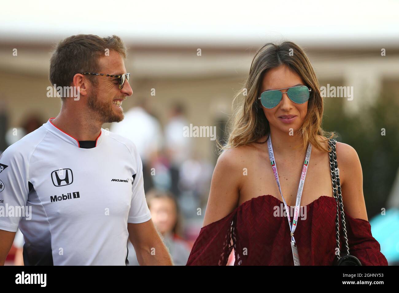 Girlfriend of jenson button hi-res stock photography and images - Alamy