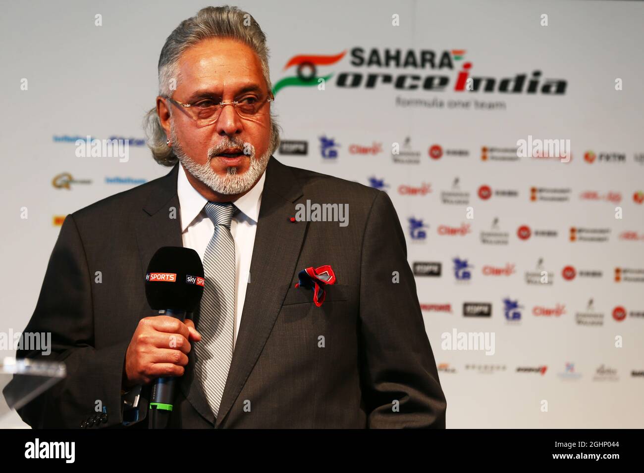 Dr. Vijay Mallya (IND) Sahara Force India F1 Team Owner. 22.02.2017 ...