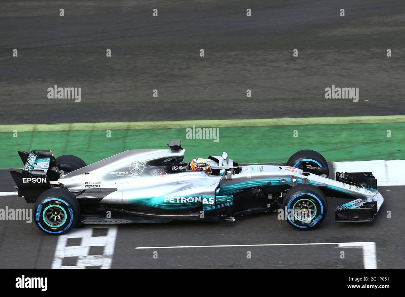 Lewis Hamilton (GBR) Mercedes AMG F1 W08. 23.02.2017. Mercedes AMG F1 ...
