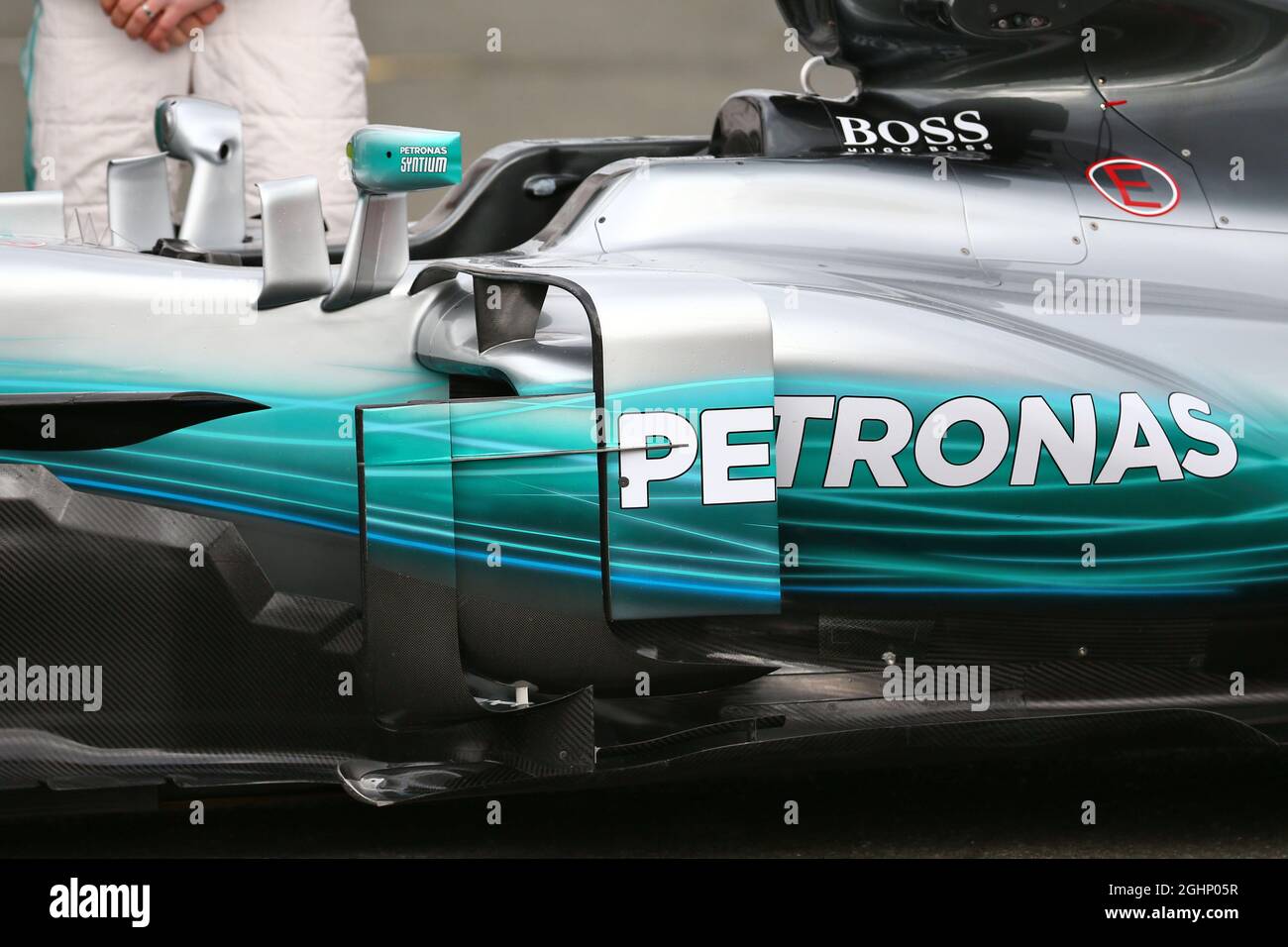 Mercedes amg f1 w08 hi-res stock photography and images - Alamy