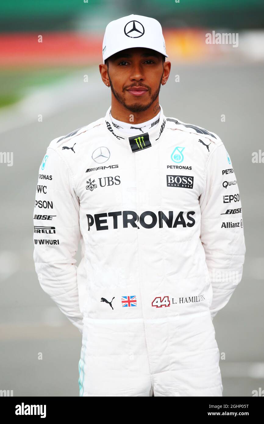 Mercedes amg f1 w08 of lewis hamilton hi-res stock photography and ...